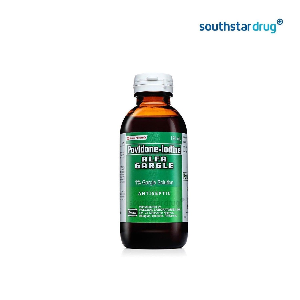 Alfa Gargle Oral Solution 120ml | Shopee Philippines