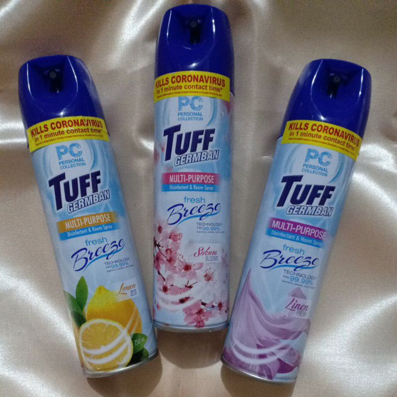 TUFF GERMBAN DISINFECTANT & ROOM SPRAY SAKURA BLOOMS / TUFF GERMBAN ...