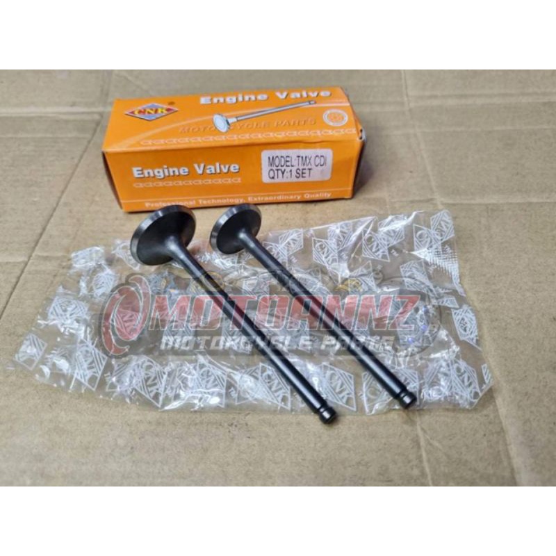 ☽ENGINE VALVE/ INTAKE & EXHAUST VALVE TMX 155 CDI TYPE or CONTACT POINT ...