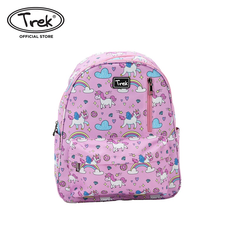 Trek Jr. Aurora Pink Unicorn 15" Backpack | Shopee Philippines