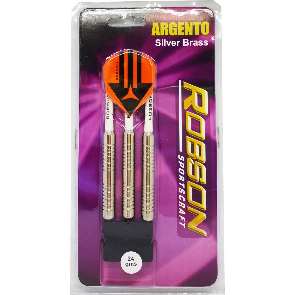 Robson Argento 23 / 24 gms Dart Pins Stratum Series Silver Brass Darts ...