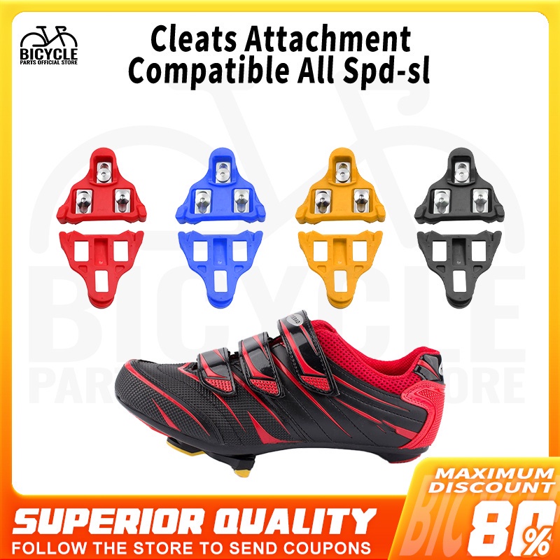 1 Pair Cleats Attachment Road Bike Pedals Cleats Plate Clip SH11 6 ...