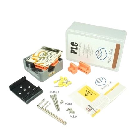 M5Stack PLC M12-PROTO module with RS485/ACS712 low-power industrial ...