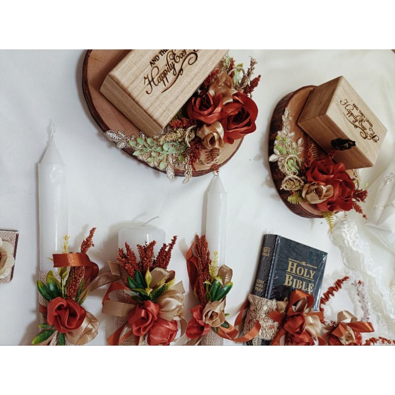 Wood wedding essentials set ( Original Maker ) | Shopee Philippines