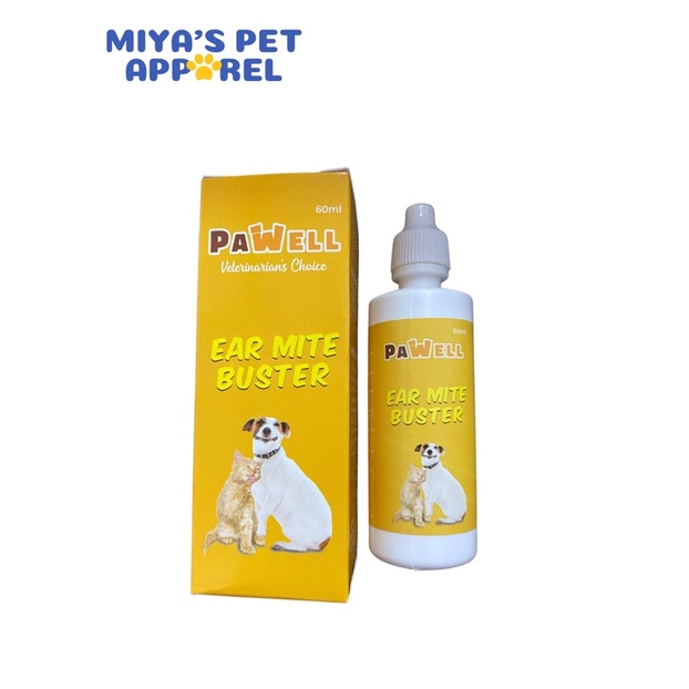 Pawell Earmite Buster pawell ear mite buster 60ml (Oct 2024 expiry ...