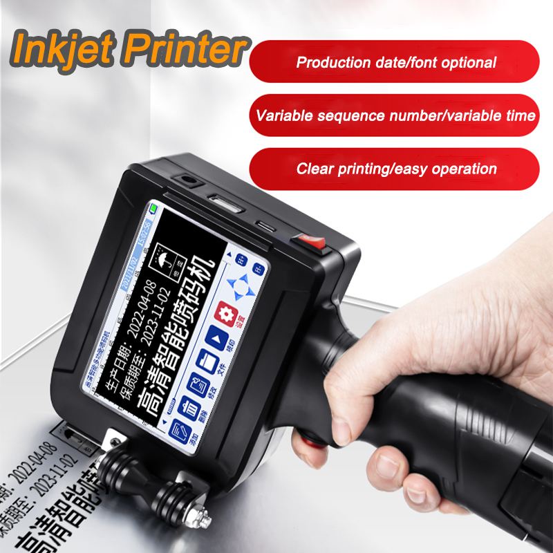 Smart Handheld Inkjet Printer Small Automatic Coding Machine Assembly ...