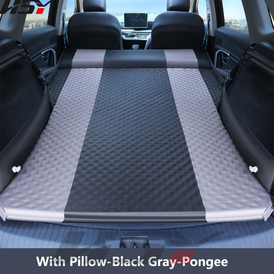 188X130CM Upgraded Pillow Integrated Car Bed Trunk SUV Automatic ...