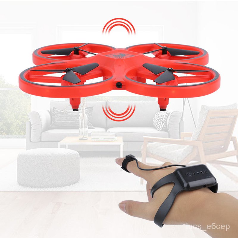 Remote Control Drone Smart Watch Remote Sensing Gesture Aircraft ...