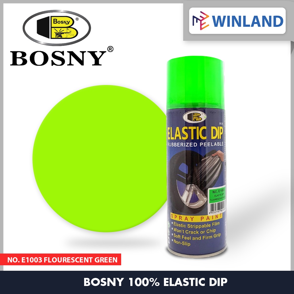 Bosny by Winland Elastic Dip Rubber Coating Peelable Spray Paint ...
