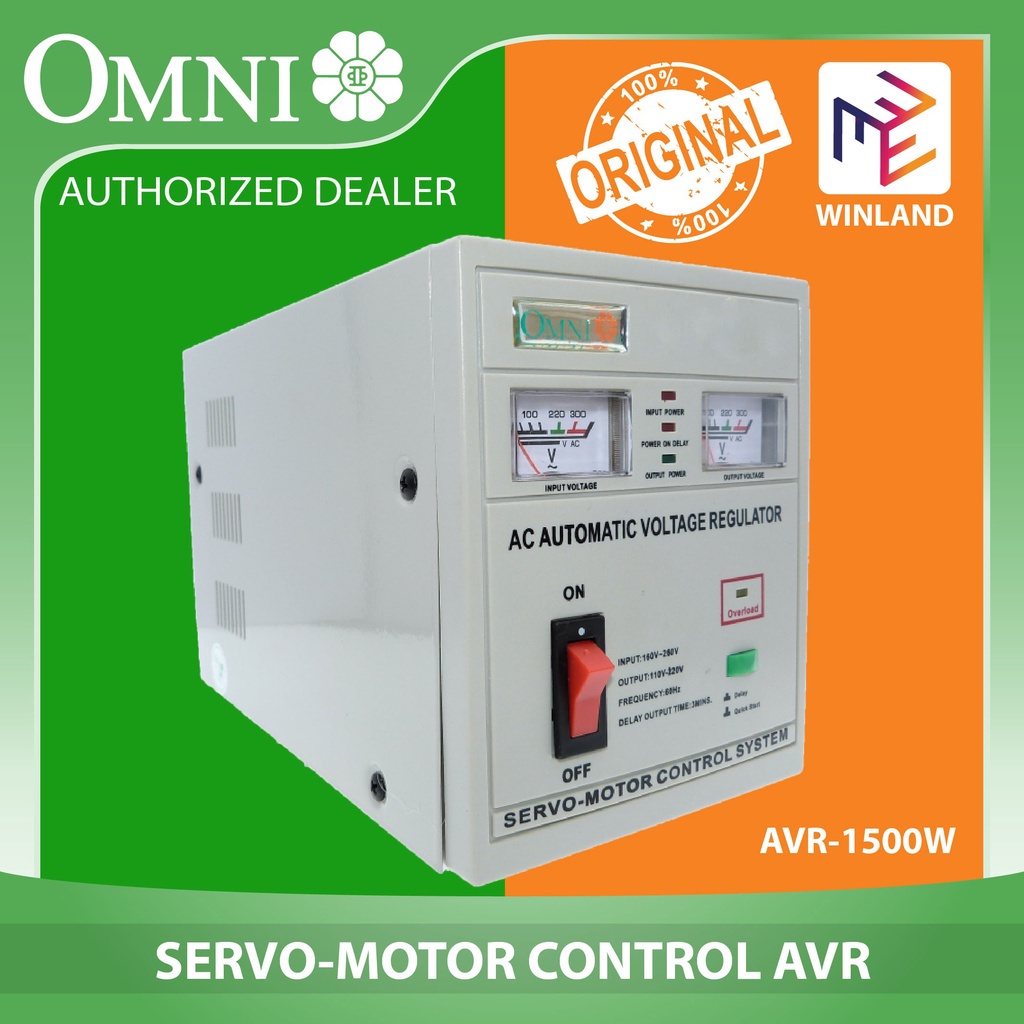 OMNI by Winland AVR Servo-Motor Control Automatic Voltage Regulator ...