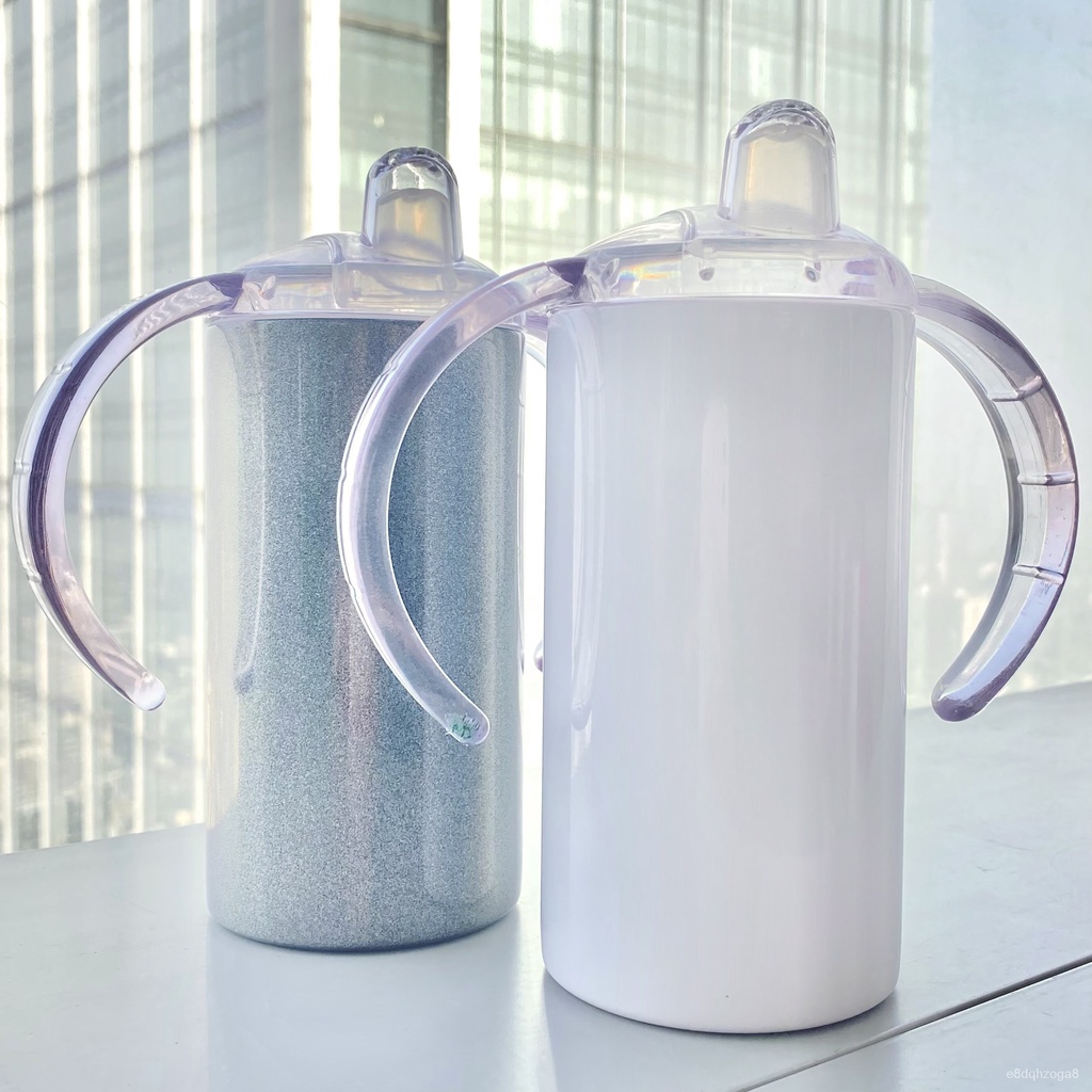 USA warehouse stocked 12oz customized Blank Sublimation sippy Kids ...