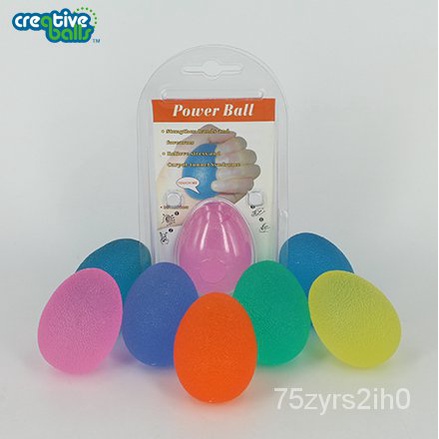 Finger Exercise Hand Therapy Ball Soft Power Hand Egg Shaped Cute Gel ...