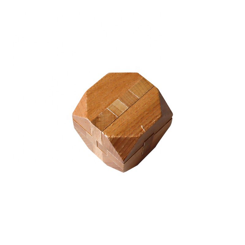 C01207 Educational Kids Wooden Classic Cube Genius Classic Games of ...