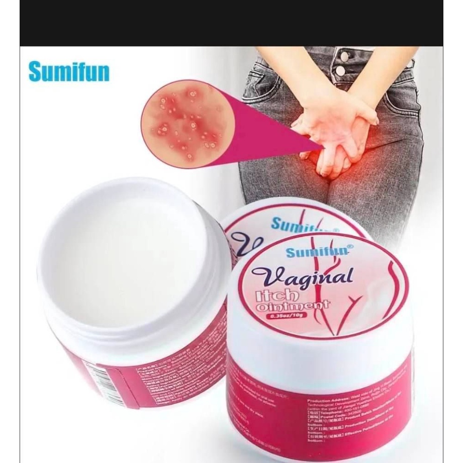 Authentic Sumifun Vaginal Itching Cream Women Private Antibacterial