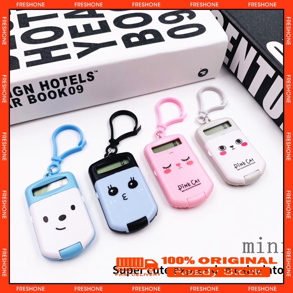 FRE Mini Calculator Cute Emoticons Plastic Cartoon Digital Calculator ...