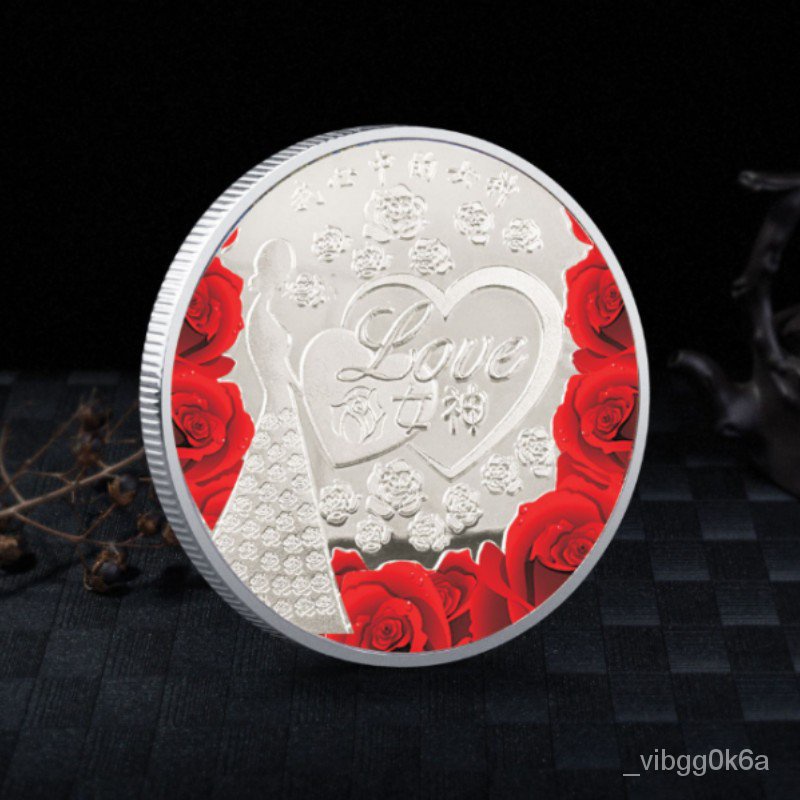 Lucky Love Collection Coin Love Commemorative Coin Love Coin Wedding ...
