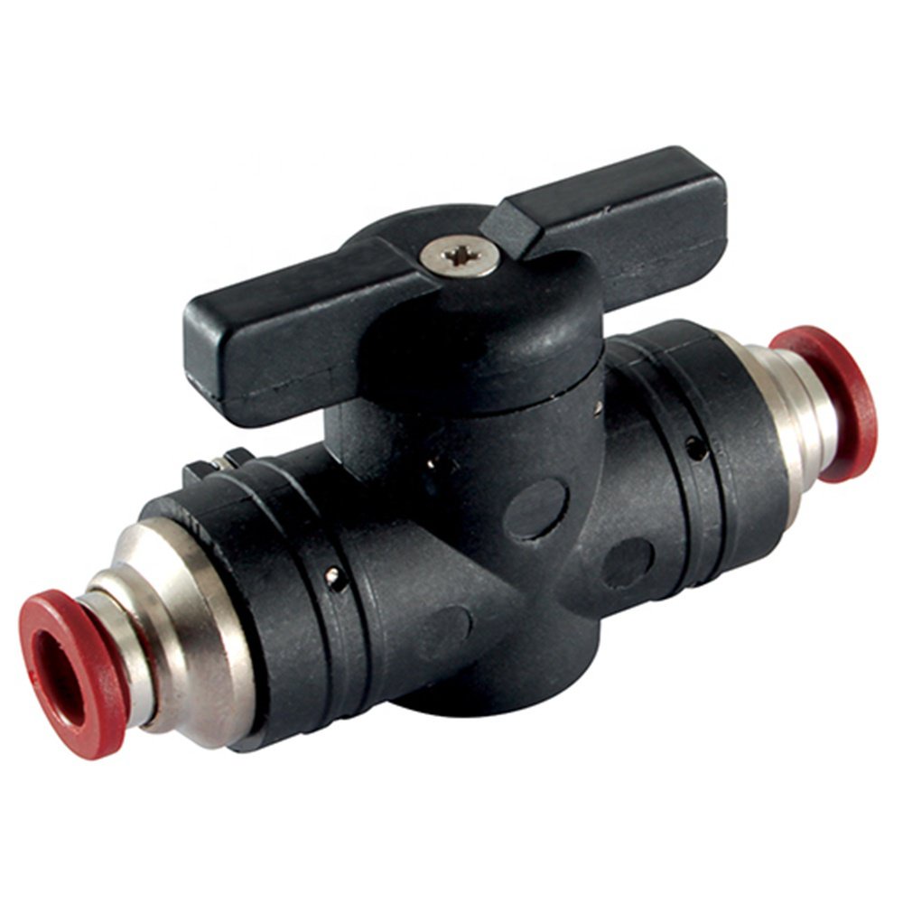 Straight Quick Connect Union Push to Connect Fitting Air Flow Control ...