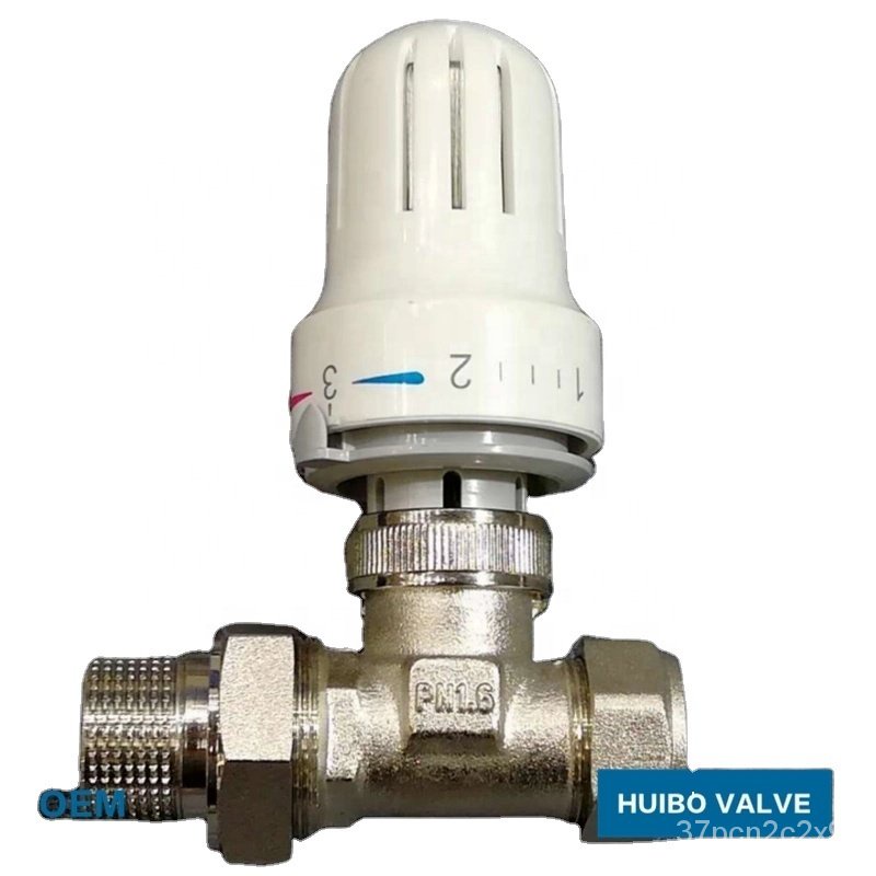 Automatic Brass Thermostatic 1/2''-1''inch Radiator Valve (TRV ...