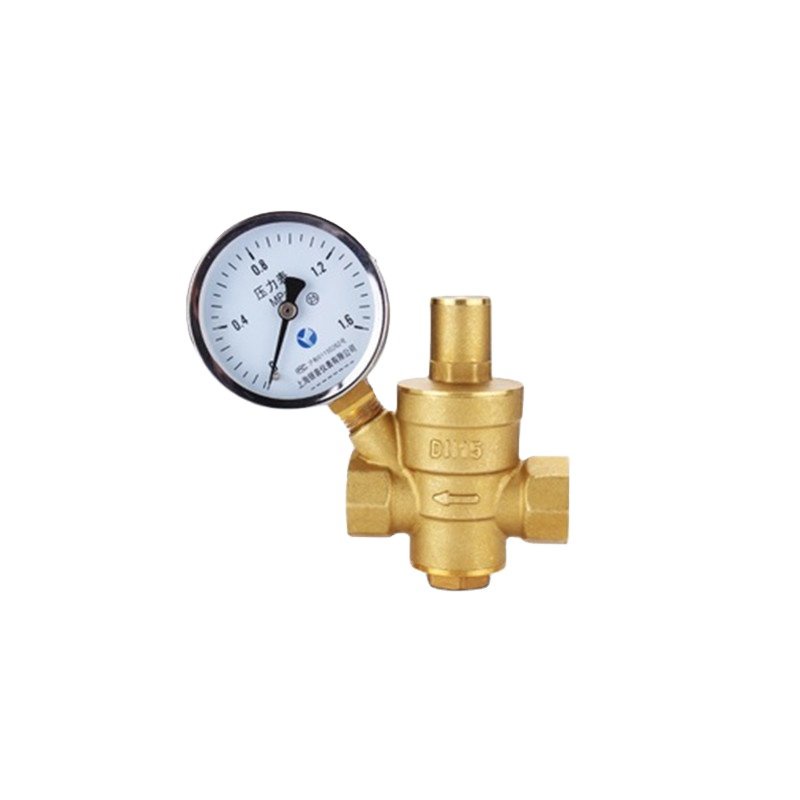Brass threaded adjustable pressure control valve reducing valve ...