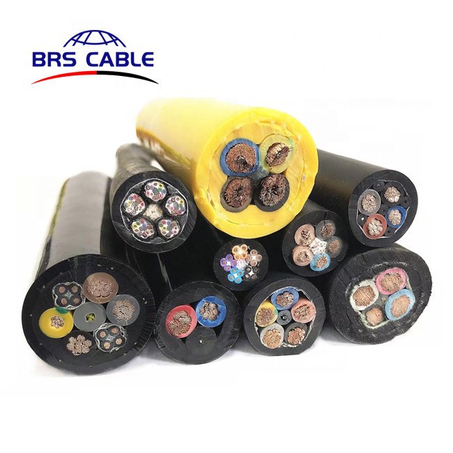 PVC/PUR Sewer inspection crawler cable Pipeline Robot Cable CCTV ...