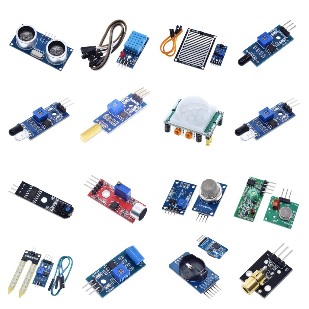 TZT Raspberry pi 2 3 the sensor module package HC-SR04 501 DHT11 DS3231 ...