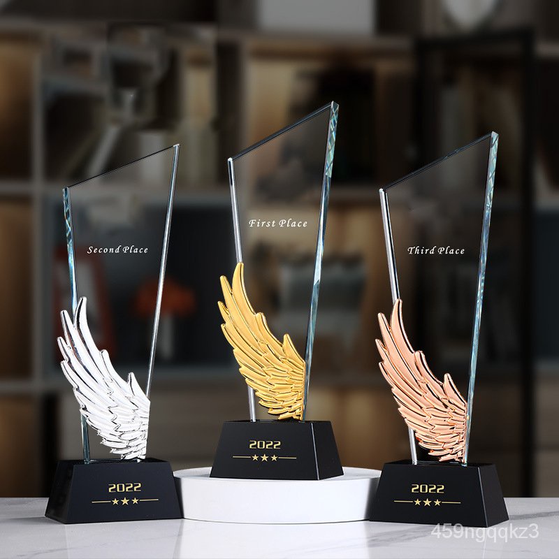 Star Thumb Diamond Award, Crystal Trophy Medal Metal Glass Microphone ...