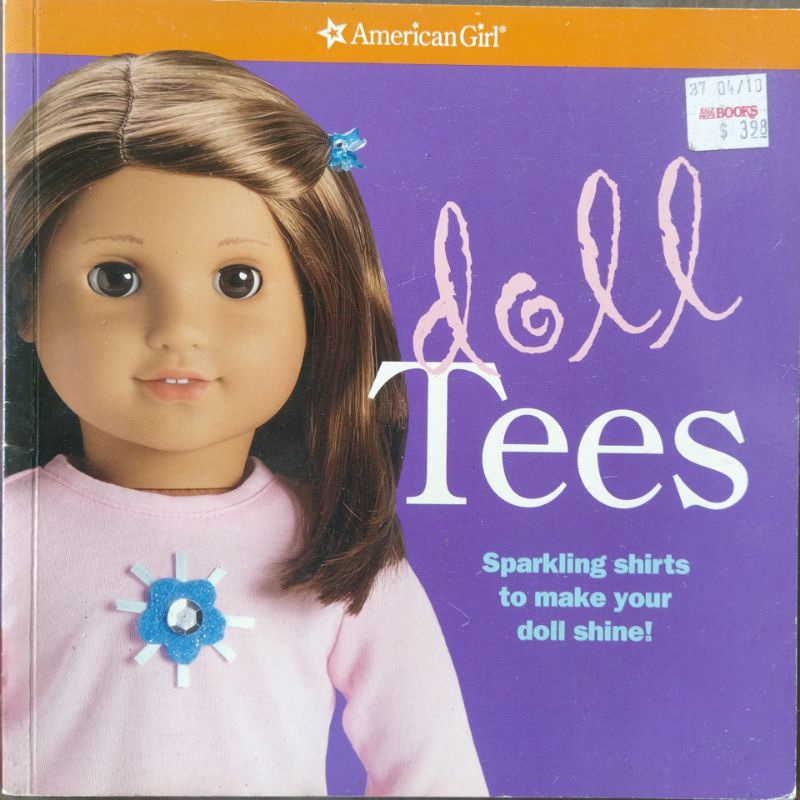 American Girl doll Tees Sparkling shirts to make your doll shine! Book ...