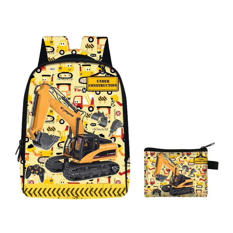[READY Stock] Excavator Handsome Small Bag Boy Kindergarten Backpack 1 ...