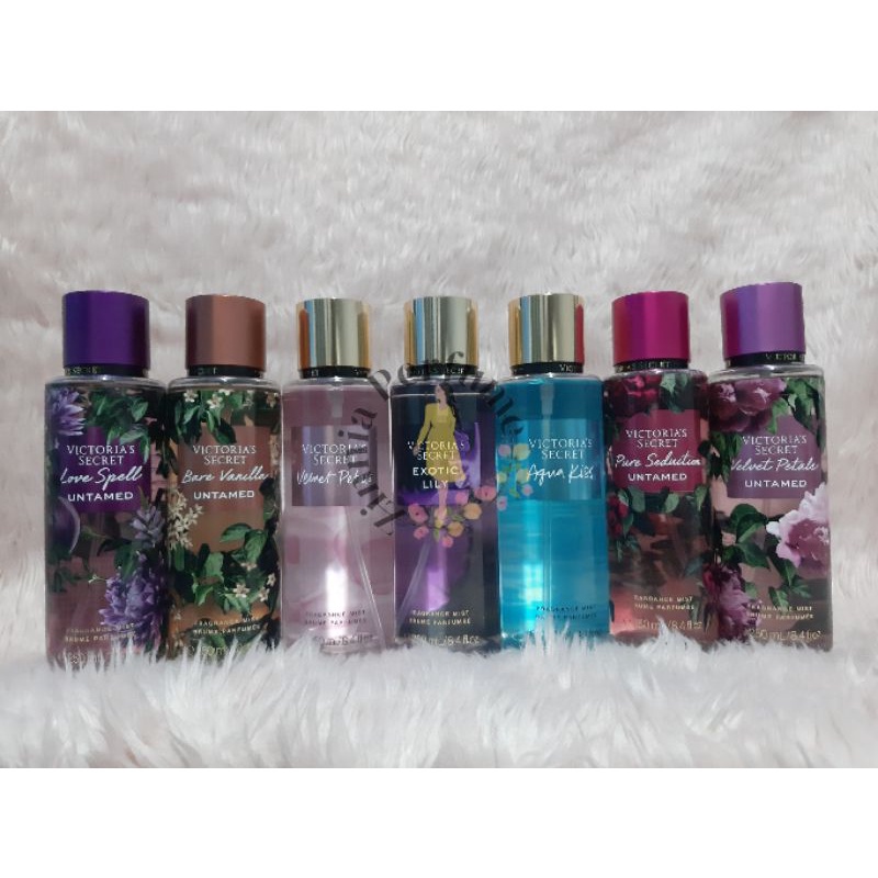 ♣Victoria's Secret VS Body Mist- Exotic Lily, Pure Seduction, Bare ...