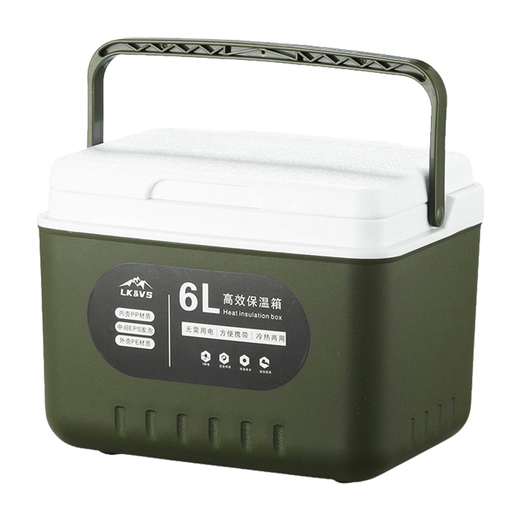 6L Beer C ooler Box Car Refrigerator Freezer Mini Fridge Party Picnic ...