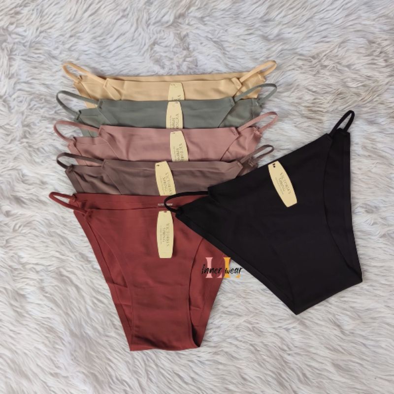Lulu 3/6/12 pcs Victoria's Spring / Sweet / Seamless String Underwear ...