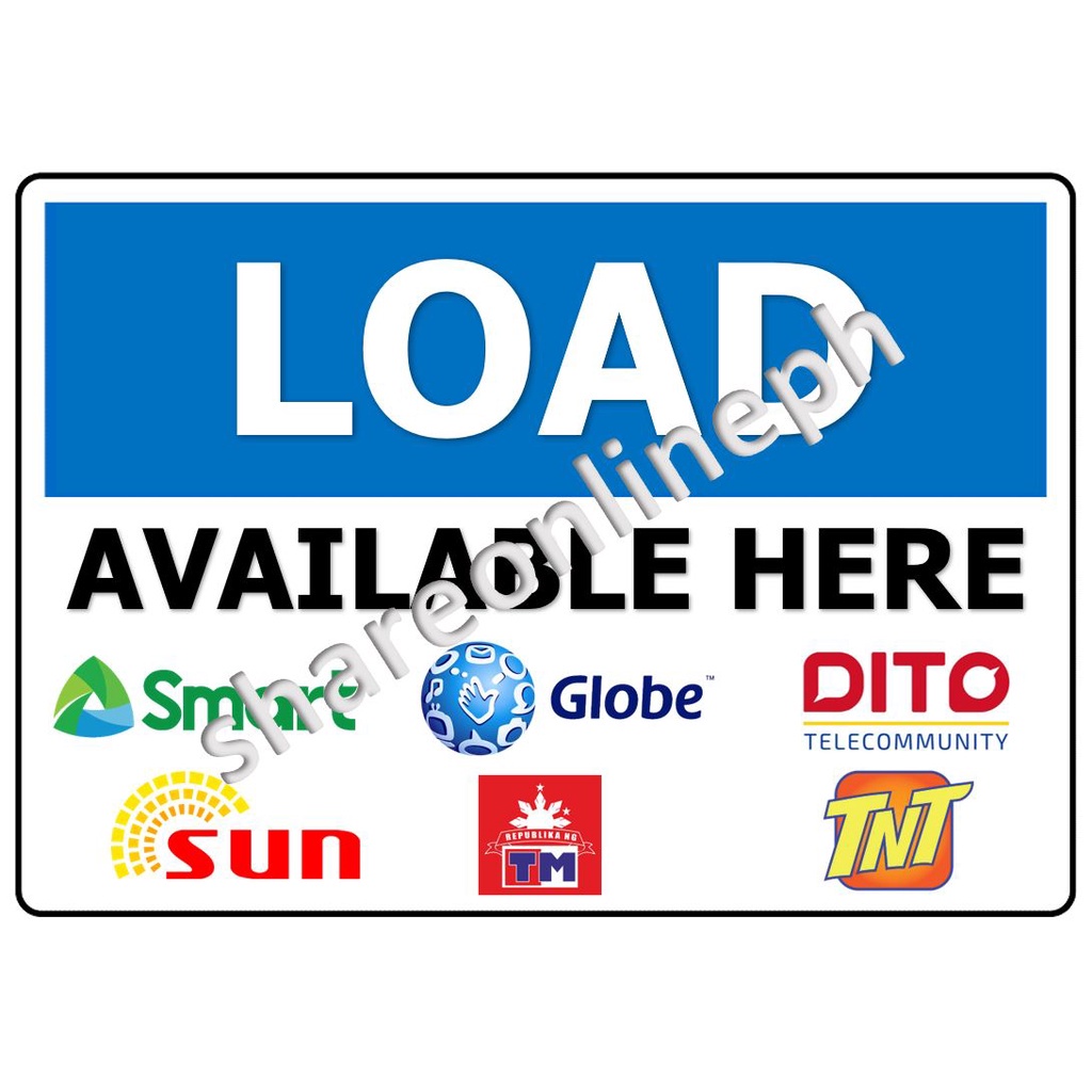 ⊕Laminated Signages Load Available Here Sticker Signage PVC Sign Boards ...