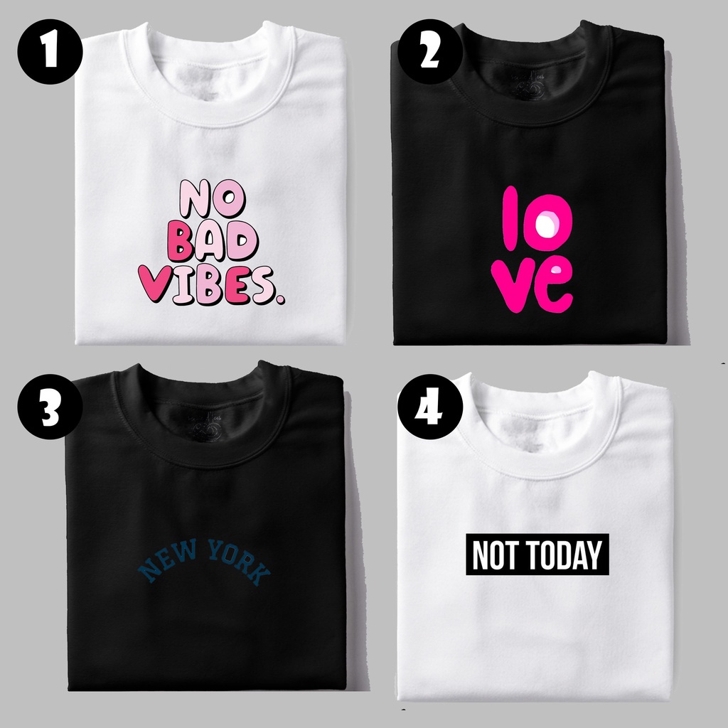 T641 STATEMENT SHIRT Design Graphic Printed Tees White Black Tshirt for ...