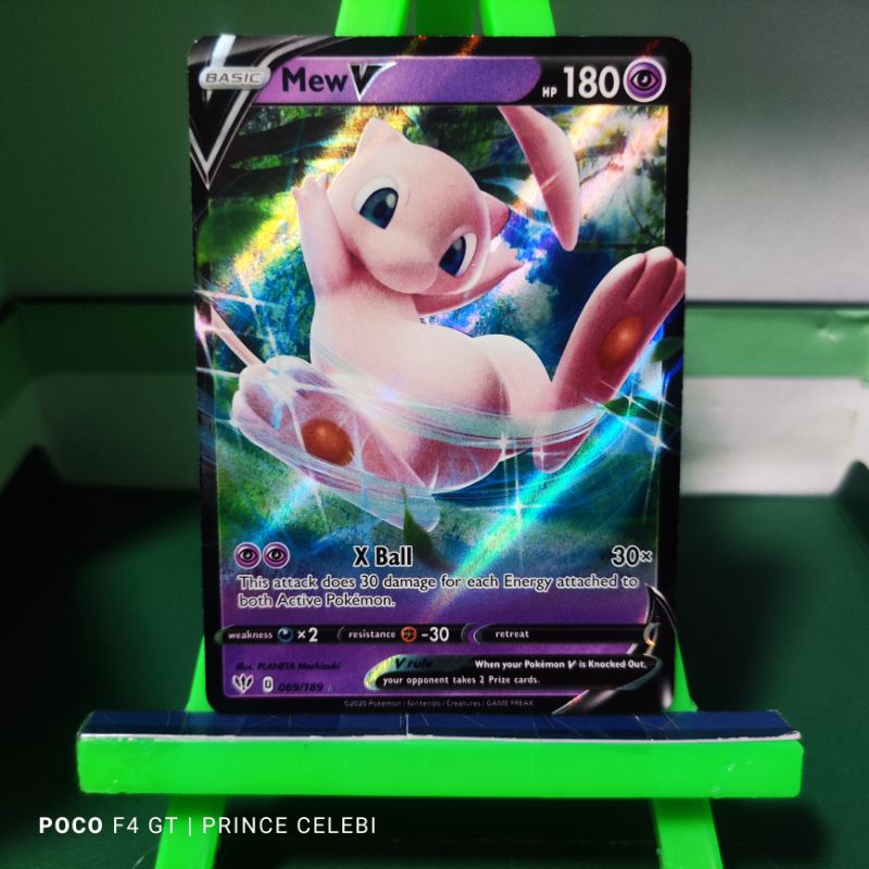 Pokemon TCG - Mew V | Shopee Philippines