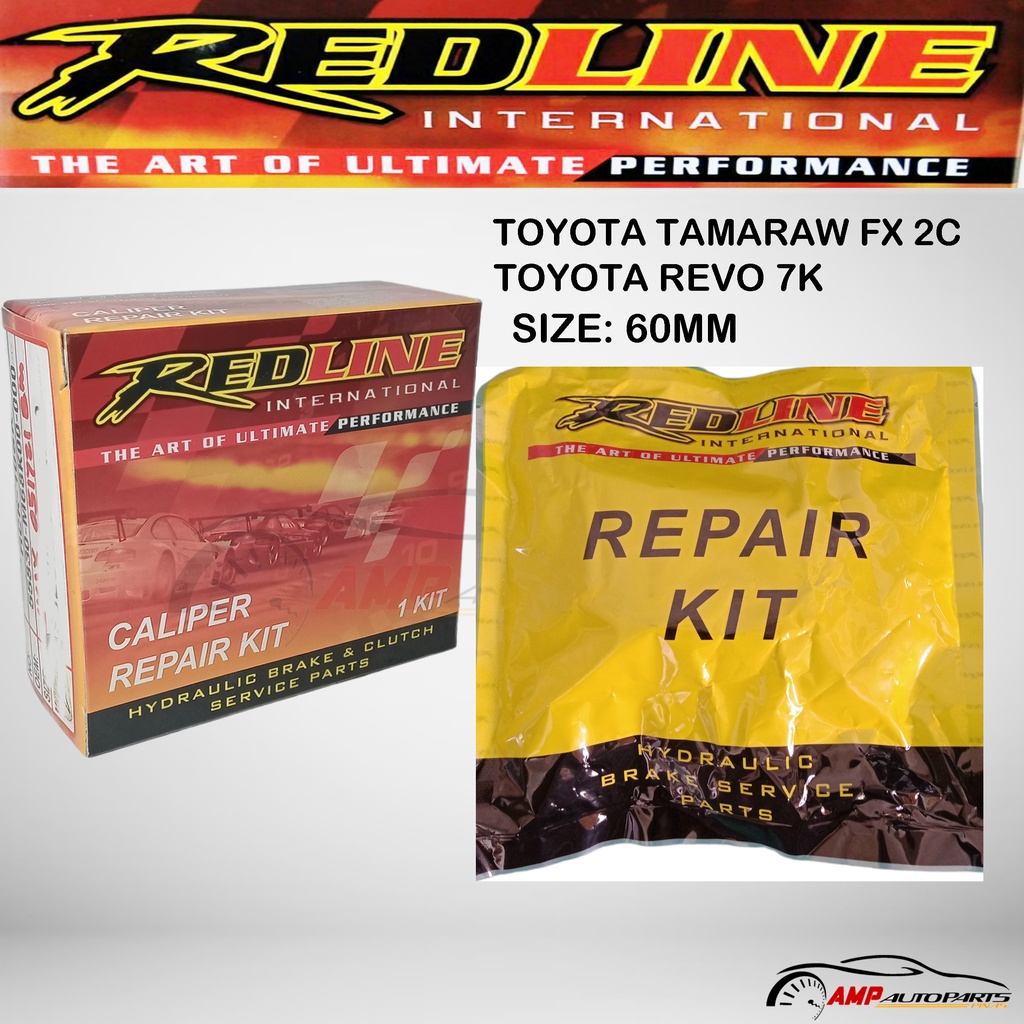 ₪CALIPER REPAIR KIT FOR TOYOTA TAMARAW FX 2C , REVO 7K SIZE:60MM ...