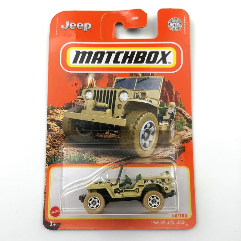 2022 Matchbox Cars 1948 WILLYS JEEP 1/64 Metal Die-cast Collection ...