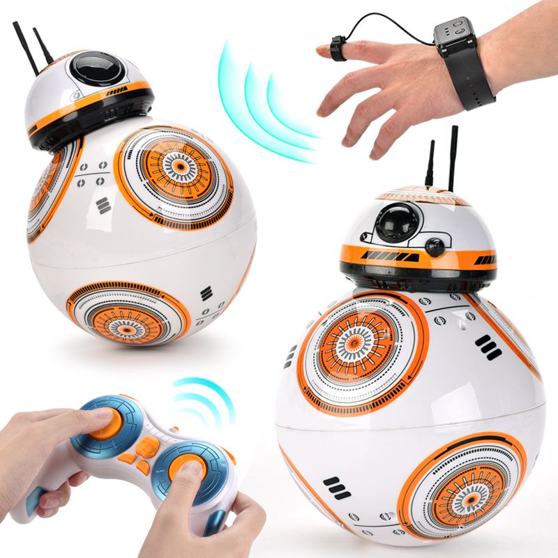 RC Robot 2.4G Radio Remote Control With Sound Watch Gesture Induction ...