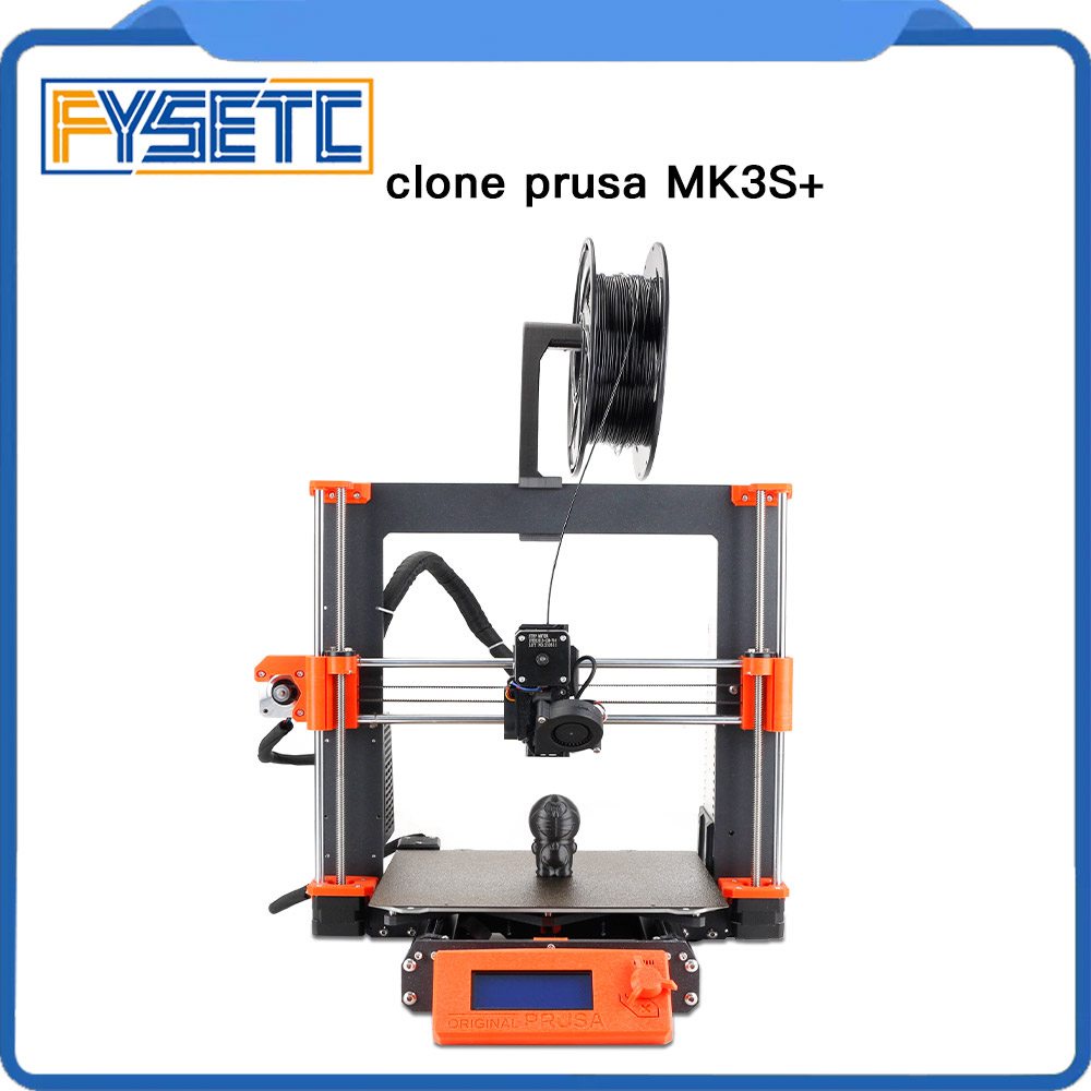 FYSETC Clone Prusa i3 MK3S Complete DIY 3D Printer Full Kit With Aluminum Alloy Profile Magnetic ...