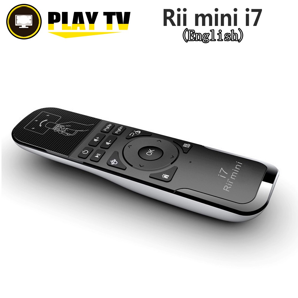 ♀Original Rii Mini i7 2.4G Wireless Fly Air Mouse Remote Control Motion ...