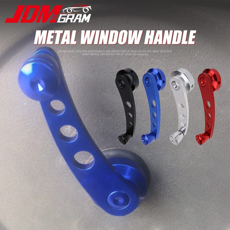Universal Car Window Handle Manual Metal Door Glass Lifter Riser ...