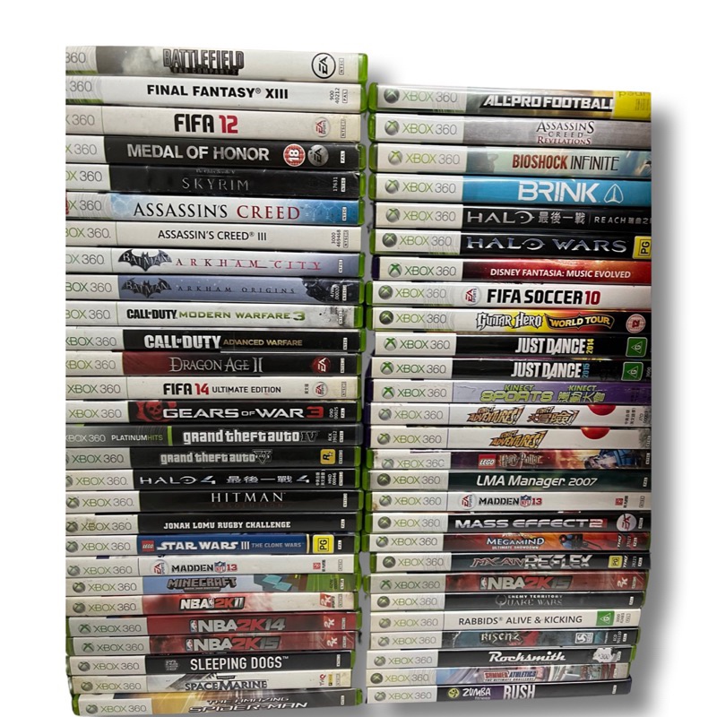 №1 - XBOX 360 Games (NTSCJ, NTSC, PAL)-used (signs of usage) | Shopee ...