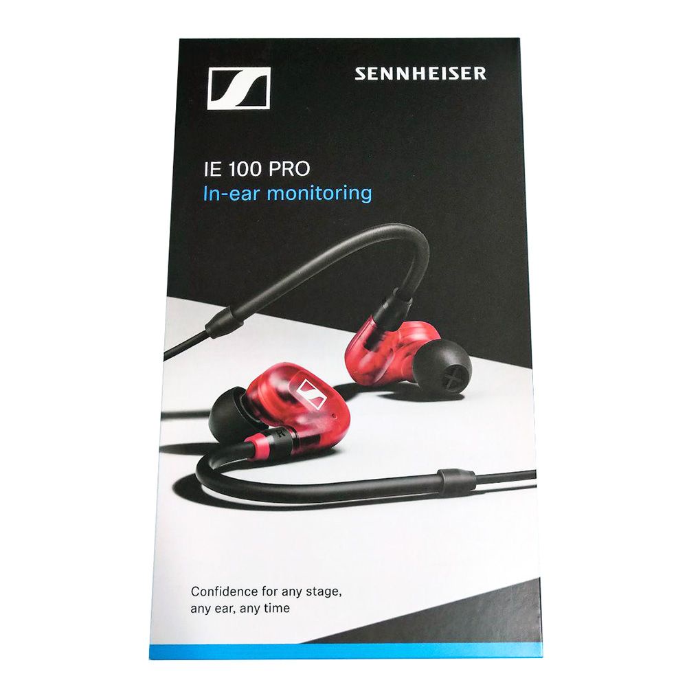 Sennheiser IE 100 PRO 3.5mm Wired In-Ear Monitoring Headphones ( Red ...