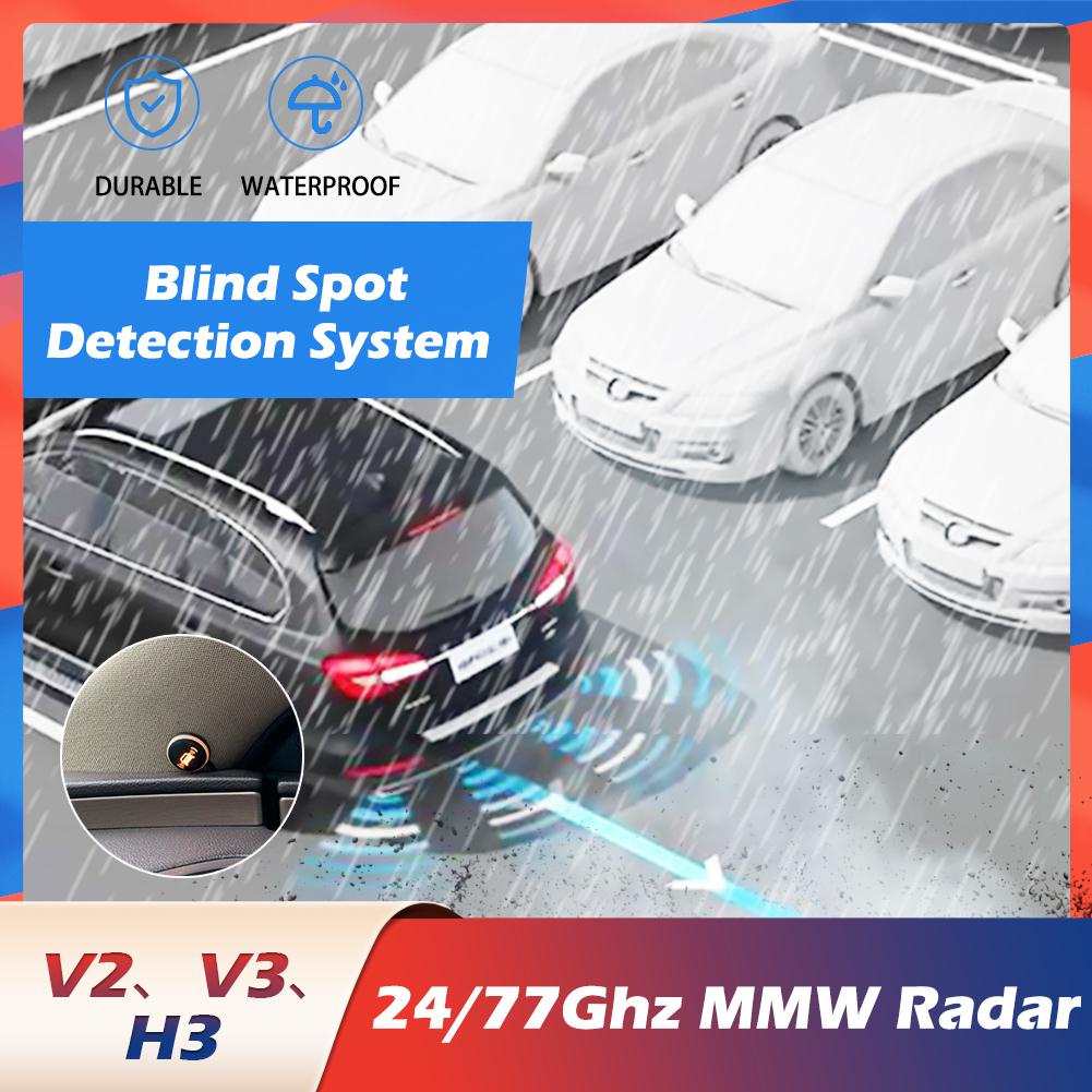☆New 24/77Ghz Millimeter Wave Radar Blind Spot Detection System BSD ...