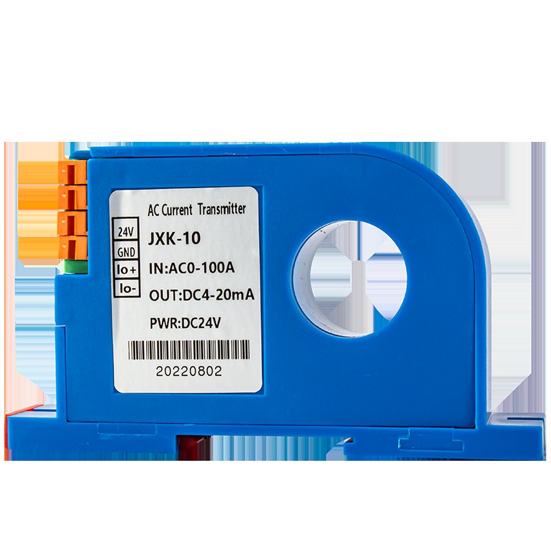 ★AC/DC Ampere Current Transmitter 4-20mA 0-10V Hall Effect Current ...