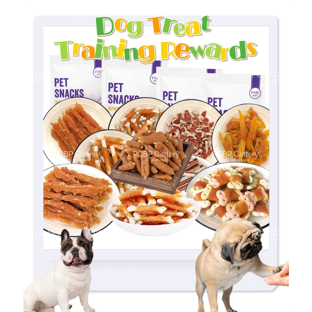 BIDI 110g Pet Treats Dog Treats Beef Chicken sausage chew bones molar ...
