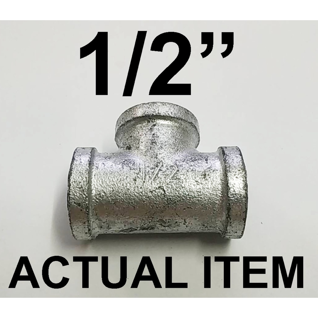 CHINA GI TEE 1/2" SCH40 THREADED GALVANIZED IRON === GI TEE 1/2 ...