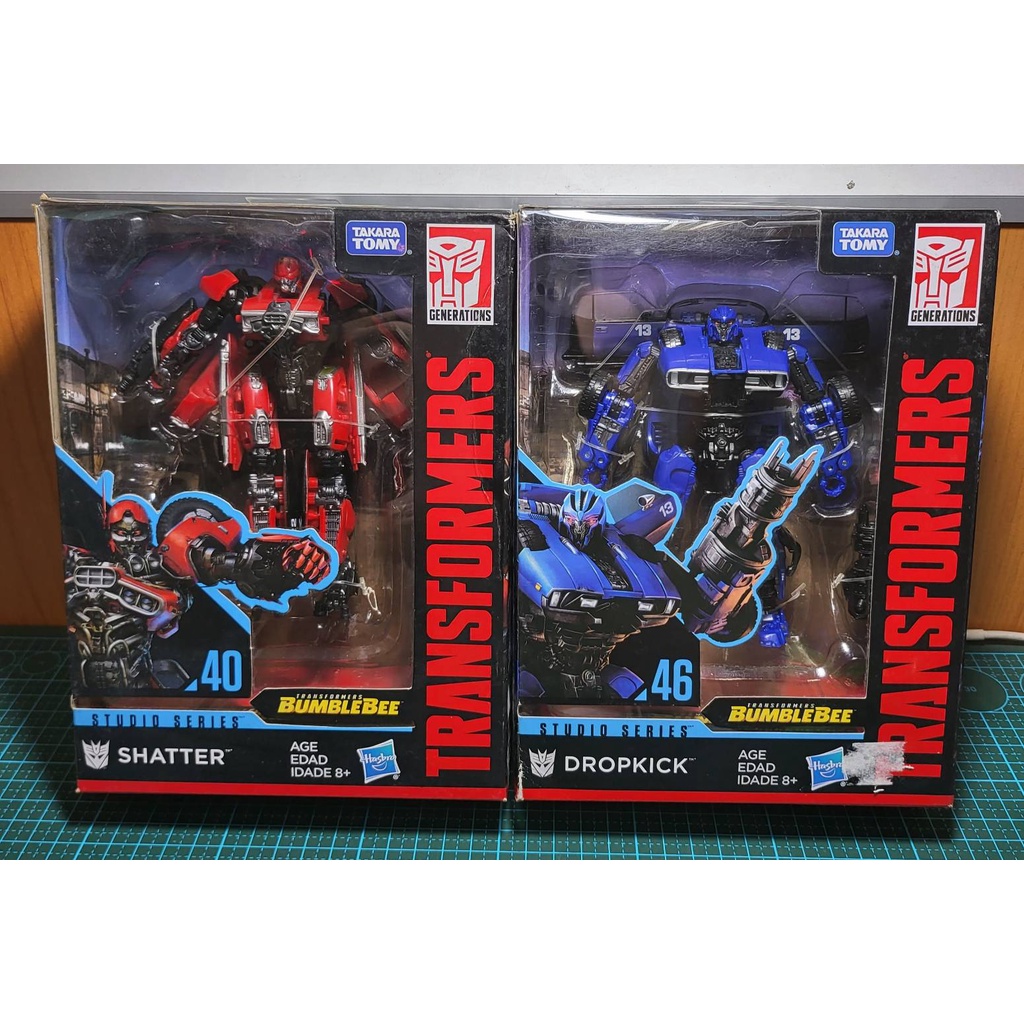 Transformers TF SS-40 Shatter & SS-46 Dropkick (Studio Series Bumblebee ...