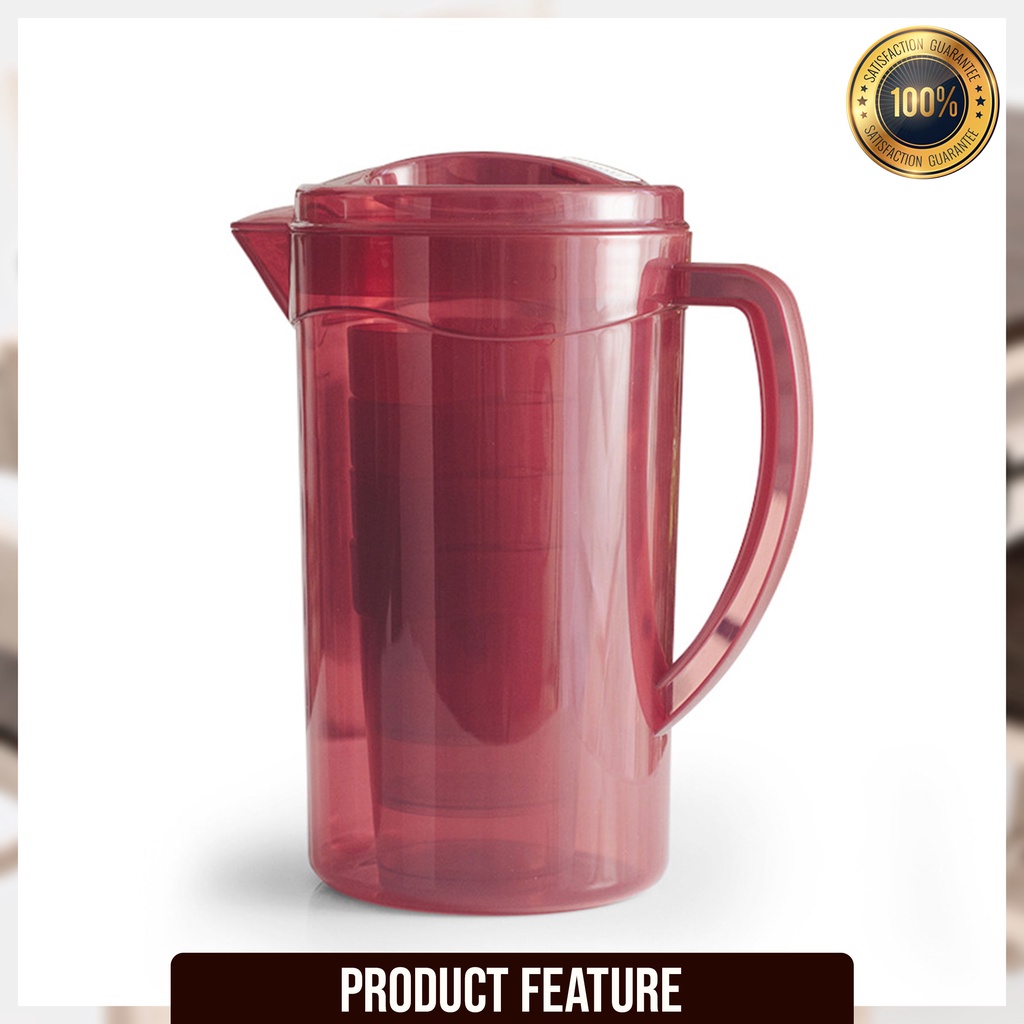 1500ml Plastic Pitcher with 4 Cups large pitsel pitcher with fiberglass ...