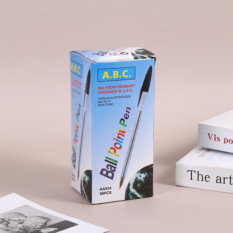 (Buy 25 Pcs take 50 Pcs )ABC Ballpen Ballpoint Pen School Supplies ...