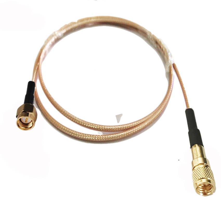 Microdot Compatible M5 Male to SMA Male Connector 10-32 UNF Vibration ...